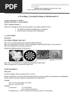 General Mathematics: Quarter 1 - Module 2: Evaluating Functions | PDF | Function (Mathematics ...