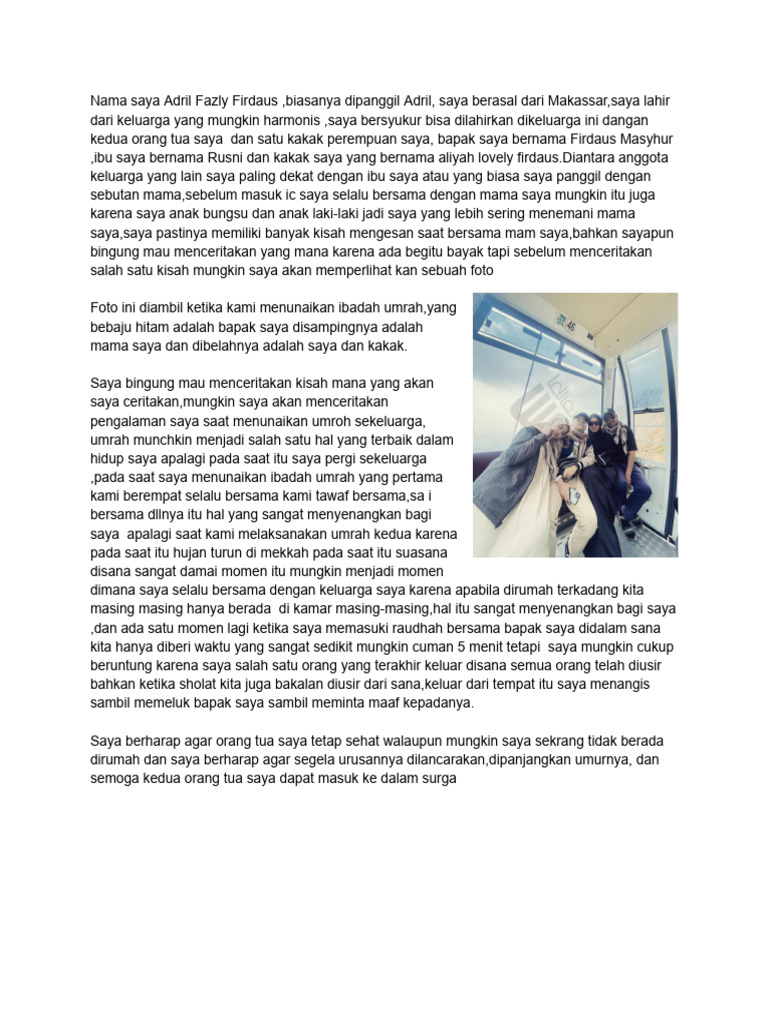 Adil Fazly Firdaus XC Tugas SKI | PDF