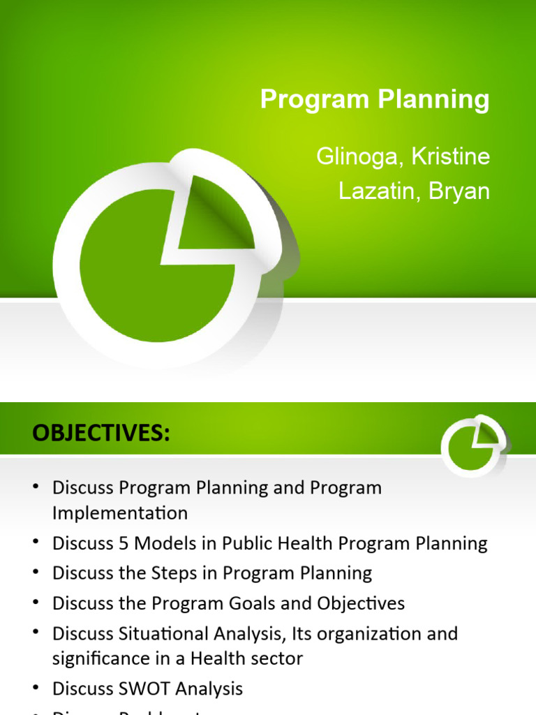 Program Planning | PDF | Evaluation | Public Health