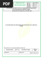 SOP-0017-Standard Operating (Work) Procedure - Stringing | PDF | Specification (Technical ...