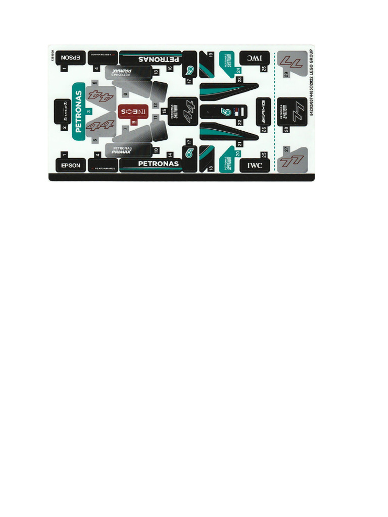 Sticker Lego 76909 | PDF