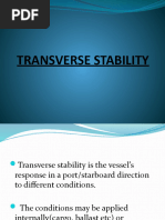Free Surface Effect in Marine Stability | PDF | Buoyancy | Watercraft