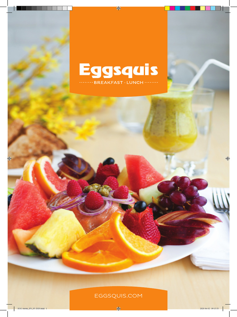 Eggsquis Menu and Nutrition Info 2020 | PDF | Salad | Pancake