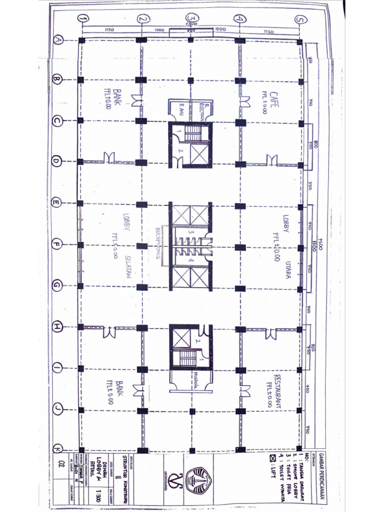 Denah Lobby Free Hand | PDF