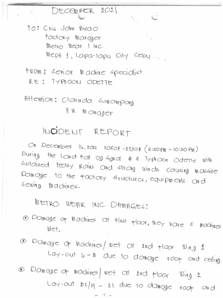 Technical (Incident Machine) | PDF