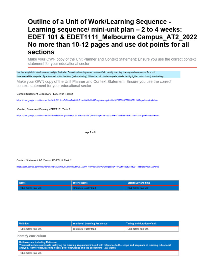 Lesson Plan Template | PDF | Learning | Educational Assessment