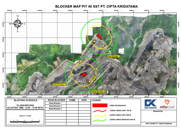 Mining Blocker Blasting Schedule | PDF