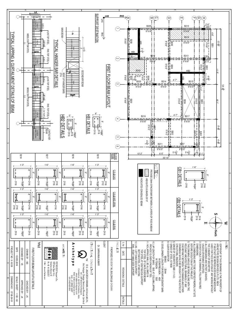 Roof Beam Layouts | Download Free PDF | Building Technology | Building Engineering