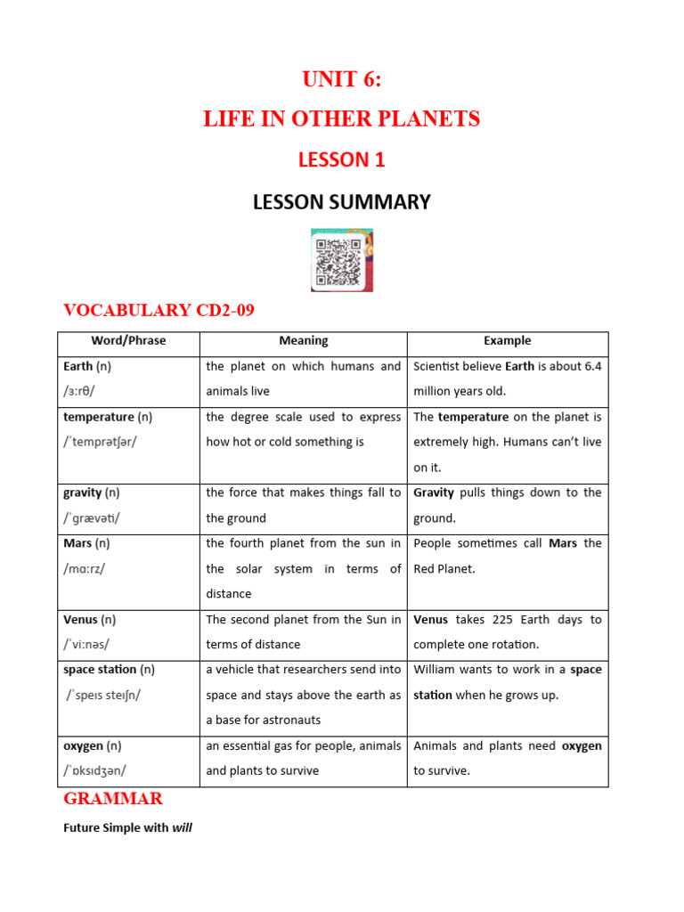 6.unit 6.life in Other Planets | PDF | Unidentified Flying Object | Outer Space