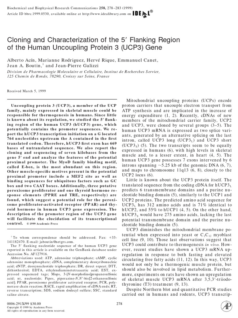 Acin Biochem Biophys Res Commun 1998 | PDF | Reverse Transcription ...