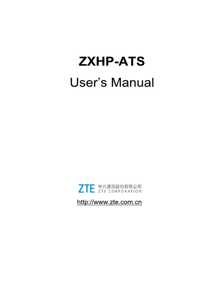 ZXHP-ATS user's manual (溯高美开关) -三相 | PDF