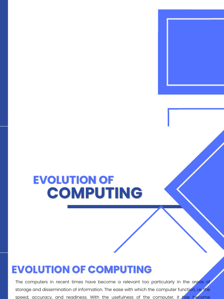 CHAPTER 1 Lesson 2 | PDF | Personal Computers | Mainframe Computer