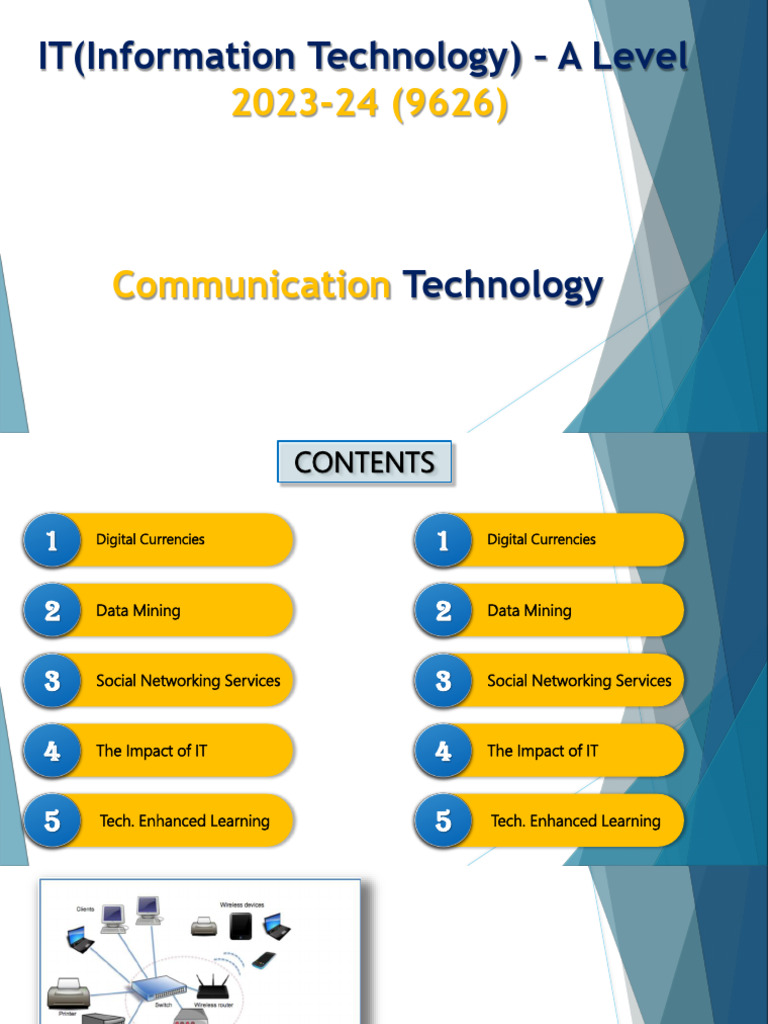 U3 Communication Technology Network A Level | PDF | Computer Network | Network Switch