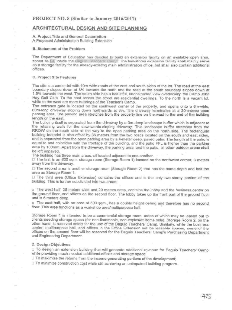 P6 - Two Storey Administration Building Choices | PDF