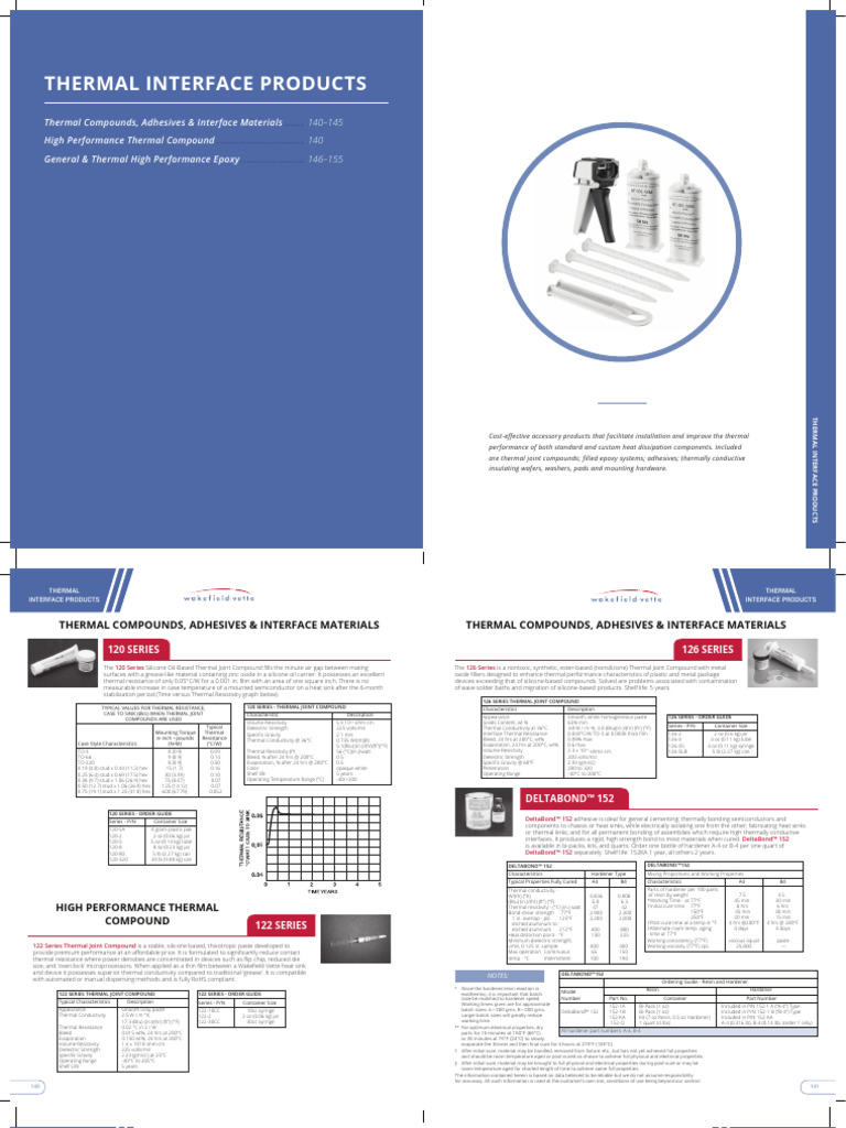 Heat Sink Compund Pdf Adhesive Epoxy 