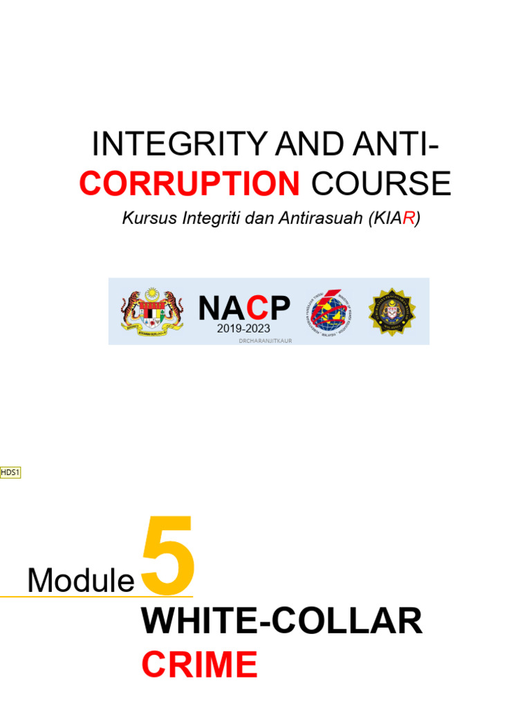 Notes 5 - White-Collar Crime | PDF | Business | Service Industries