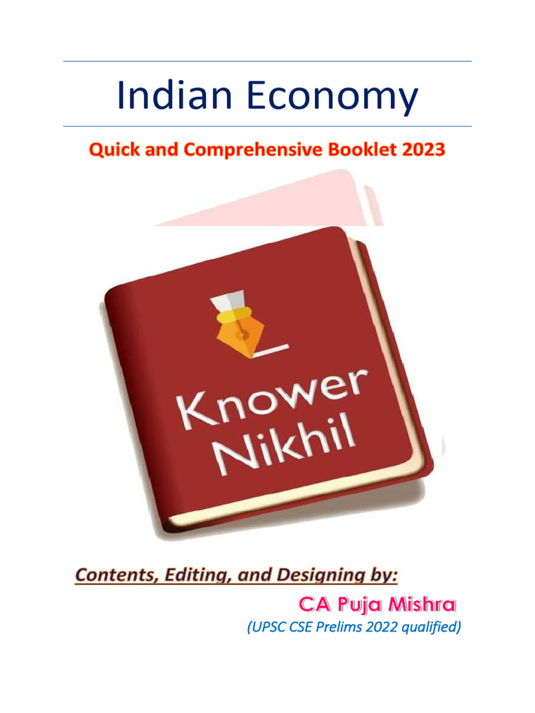 BASIC ECONOMICS With BUDGET 2023 | PDF