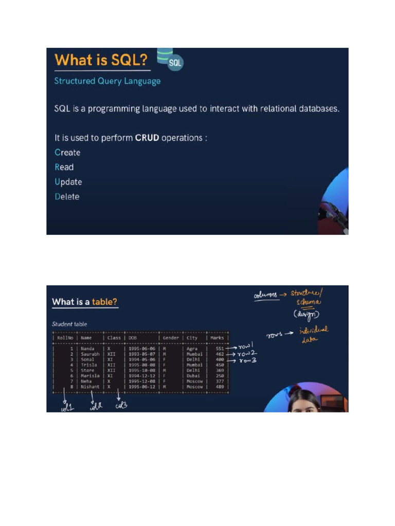 Understanding SQL Keys and Queries | PDF