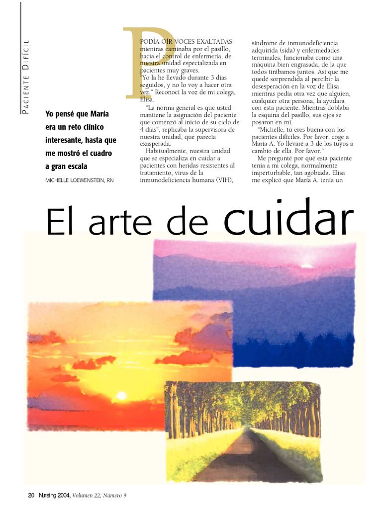 Arte de Cuidar | PDF | Medicina CLINICA | Especialidades Medicas