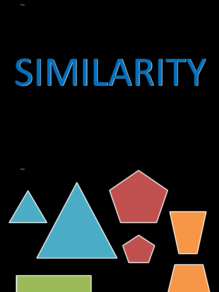 Similarity Ratio and Proportion 1 | PDF | Ratio | Mathematical Objects