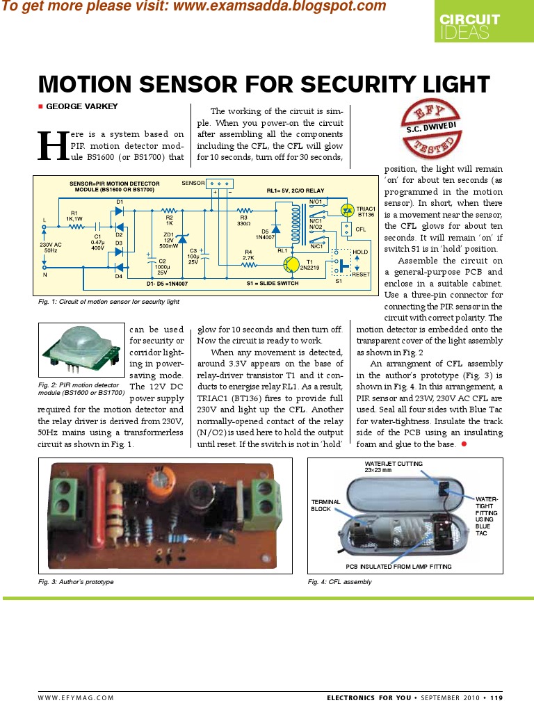 Electronic Projects | PDF
