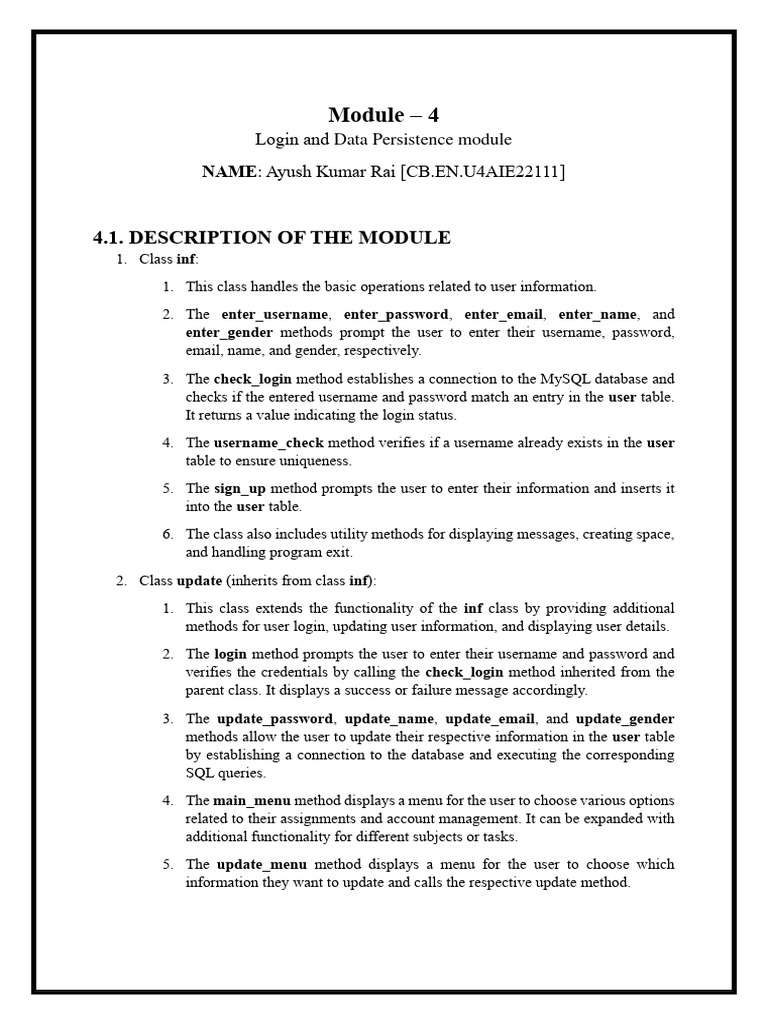 Assignment Management in Java | PDF