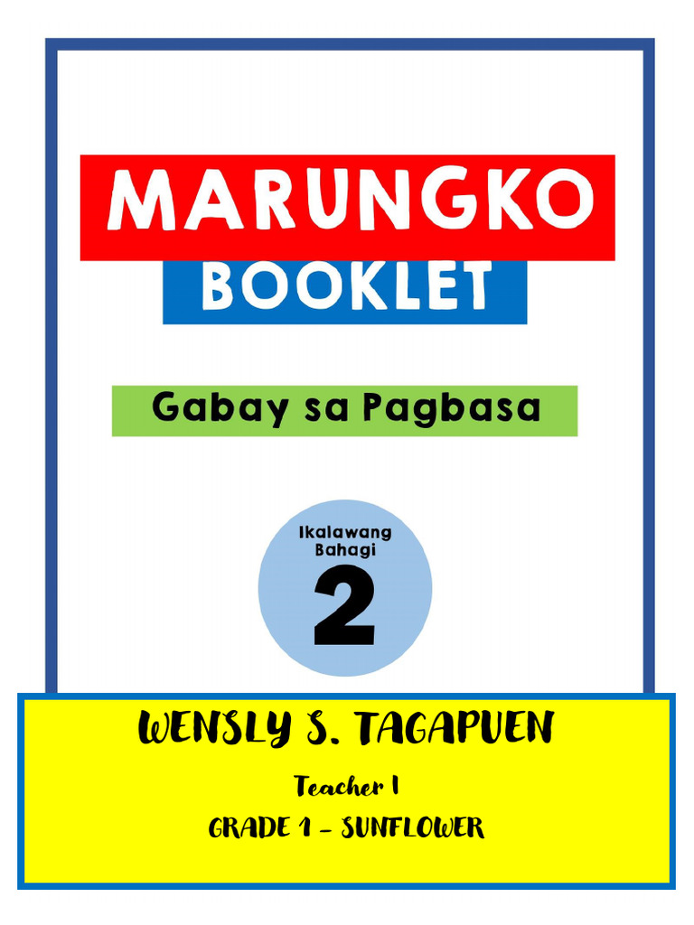 mARUNGKO bOOKLET 2 | PDF