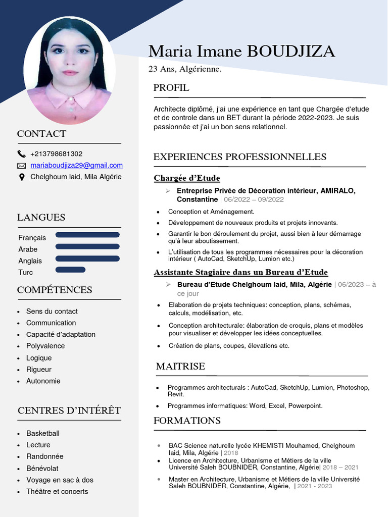 CV Maria Final - Compressed | PDF