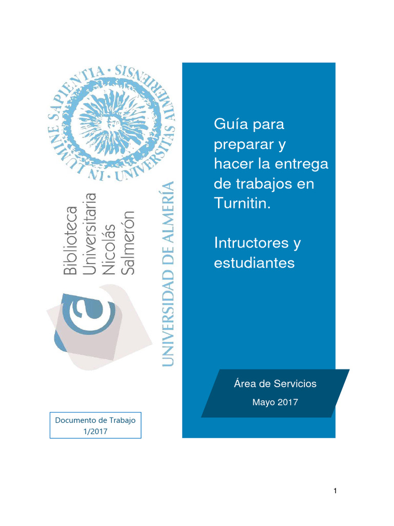 Guia Turnitin 2017 | PDF