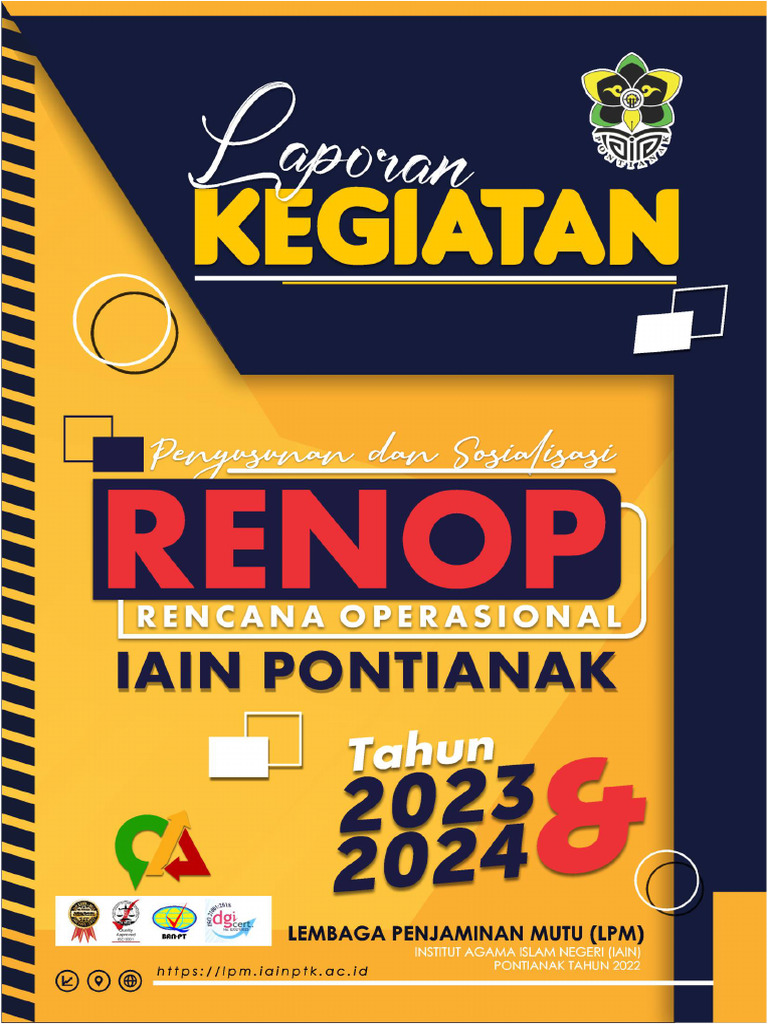 Cover Laporan Renop 2022 | PDF
