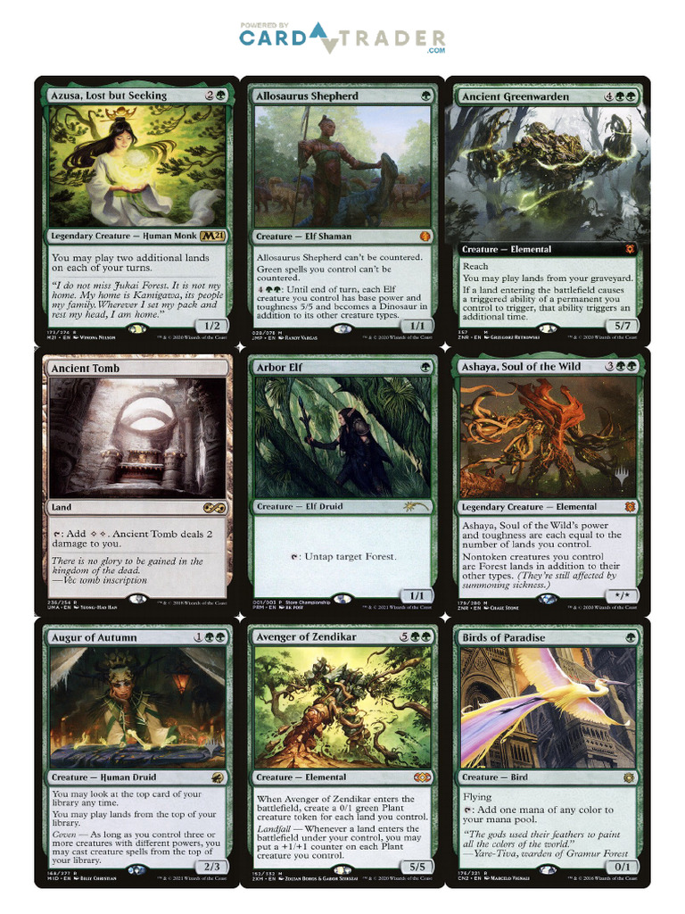 MTG Deck Sample | PDF