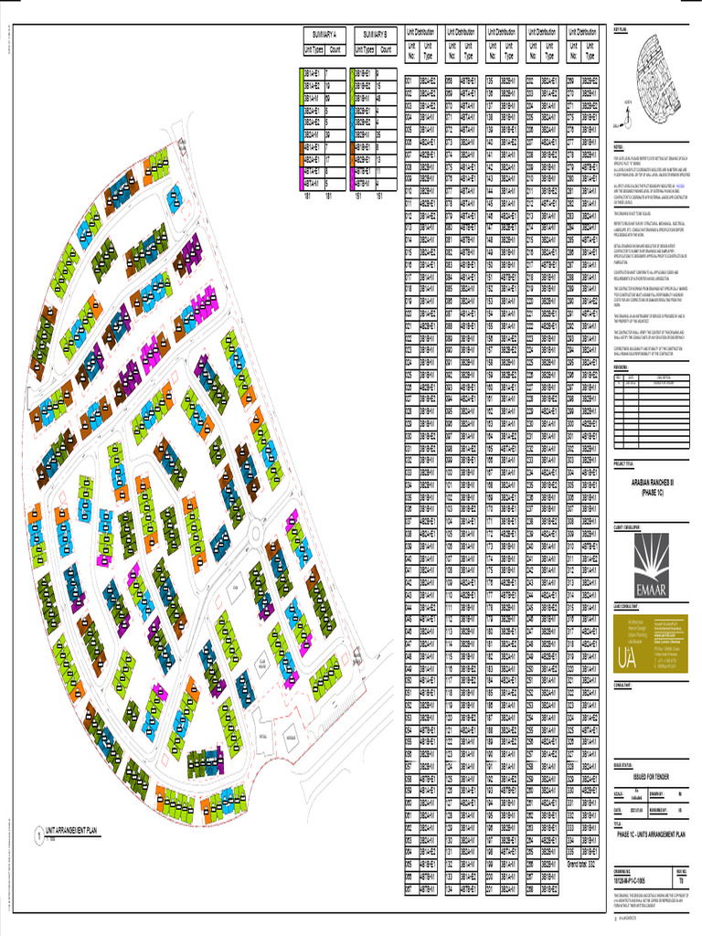 M-P1-C-1005-Phase 1C - Units Arrangement Plan | PDF