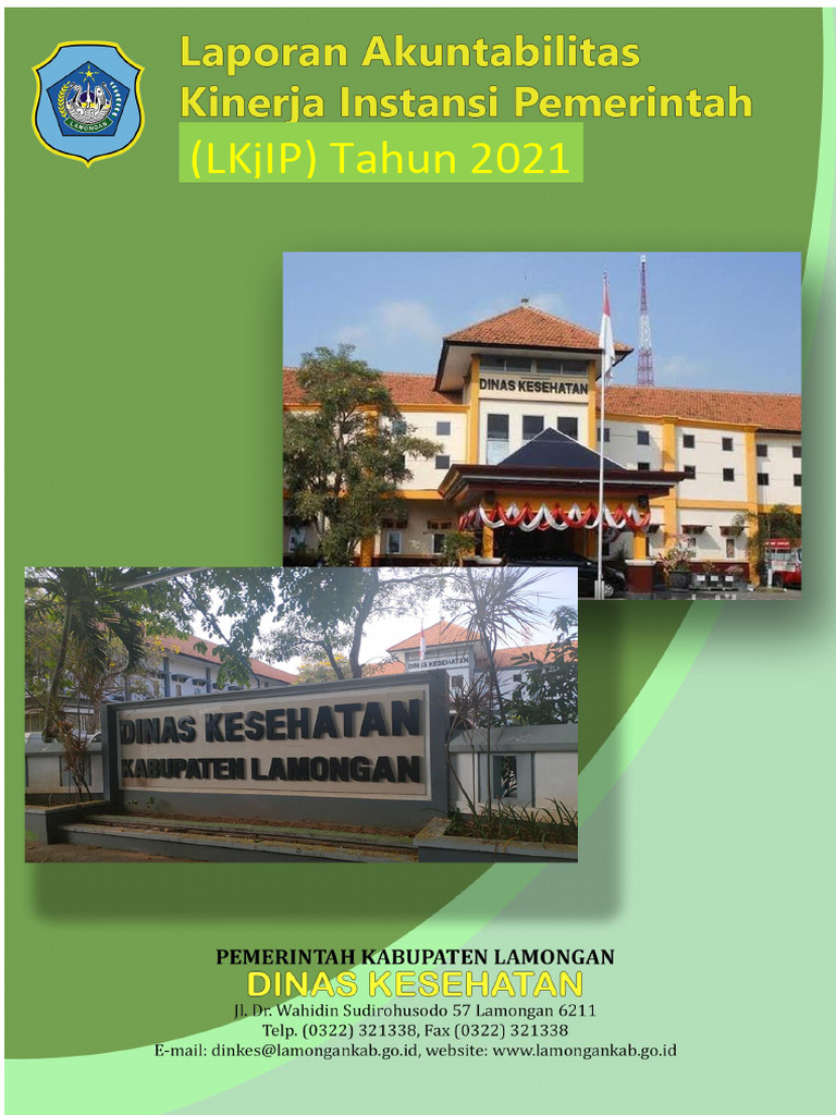 LKjIP DINKES TAHUN 2021 - REVISI | PDF