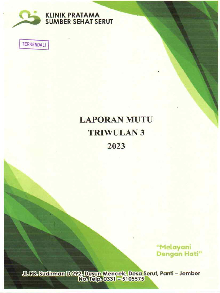 2.1.2.3 Laporan Tri Wulan Scan | PDF