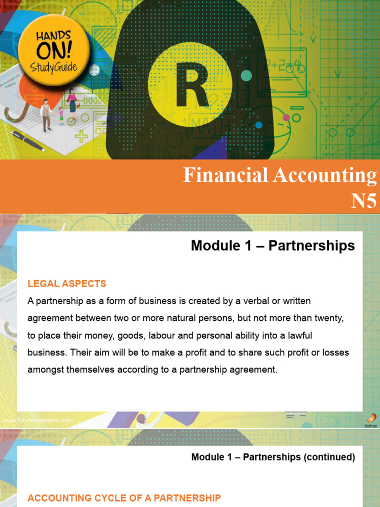 N5 Financial Accounting | PDF | Partnership | Value Added Tax