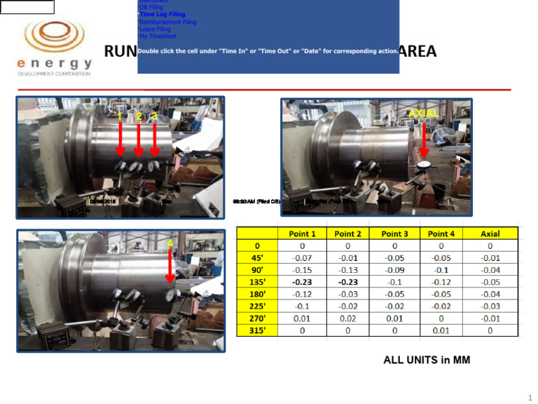 Run Out Check Probe Area | PDF