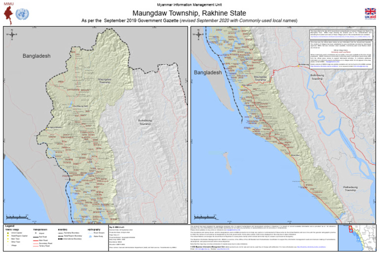 Maungdaw Township Map Overview | PDF