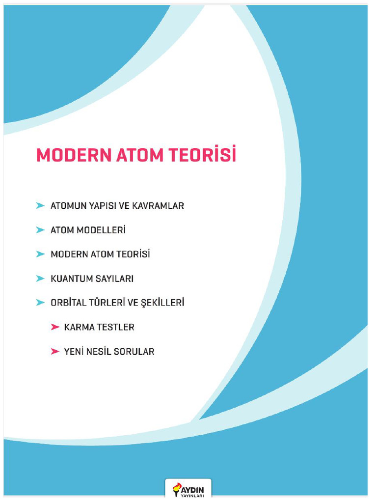 Modern Atom Teorisi | PDF