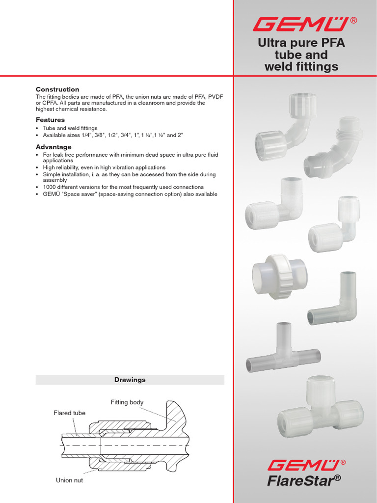 Gemu DB FlareStar GB | PDF | Pipe (Fluid Conveyance) | Engineering ...