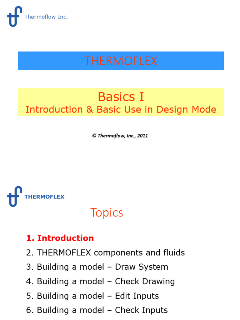 THERMOFLEX Basics | PDF | Menu (Computing) | Icon (Computing)