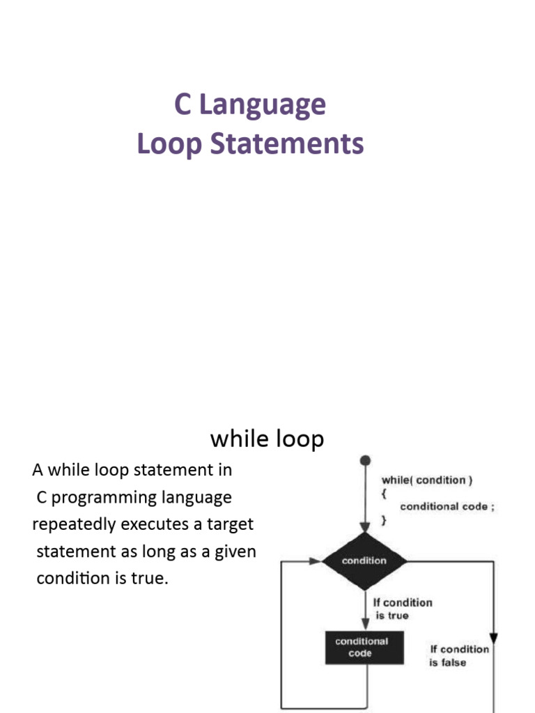 Loop Statements | PDF | Control Flow | Computer Science