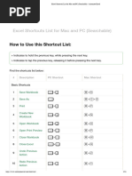 Krita Shortcuts CheatSheet Document - Final | PDF | Keyboard Shortcut ...