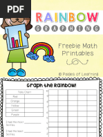 Using Ratios To Taste The Rainbow Goal | PDF | Ratio | Percentage