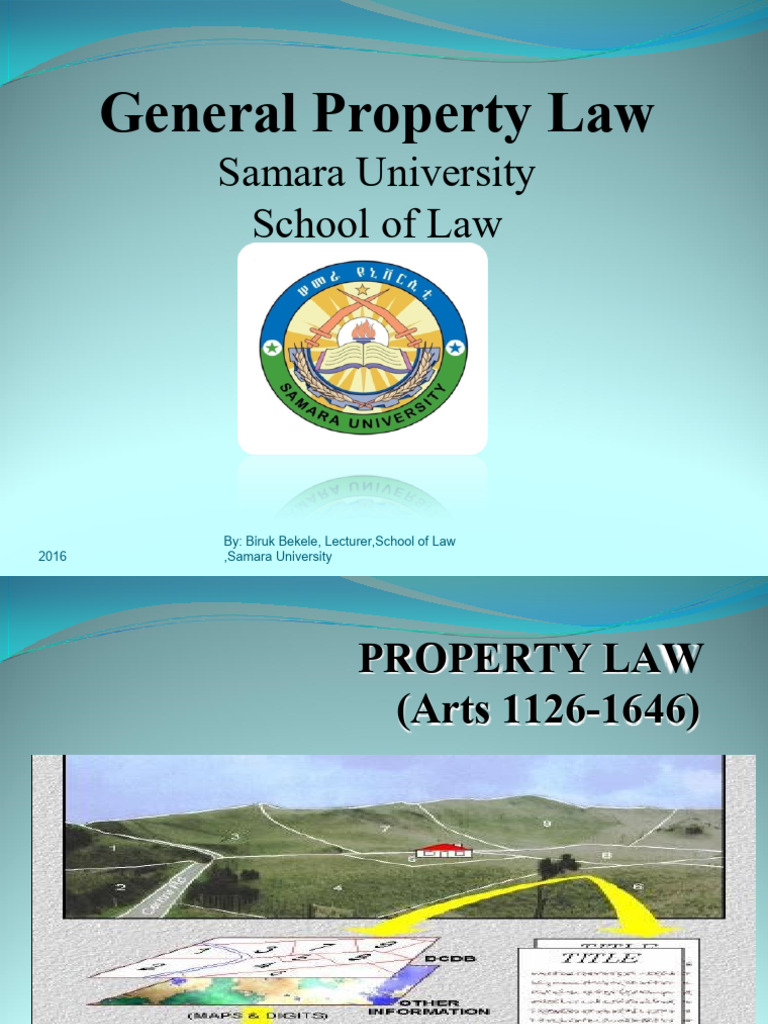 Property Law Slides Edited | PDF