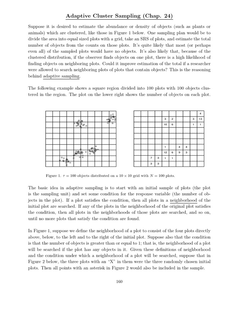 Adaptive Cluster | PDF | Estimator | Variance