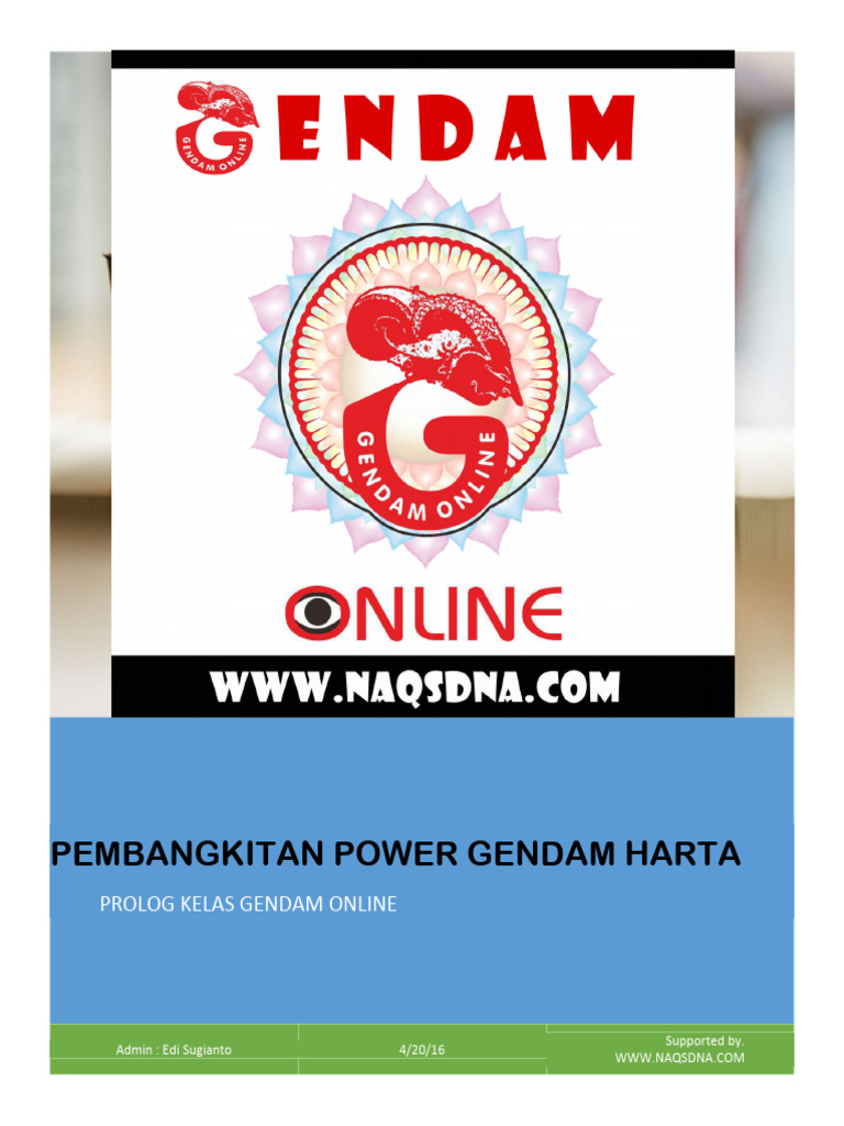 Pembangkitan Power Gendam Harta | PDF