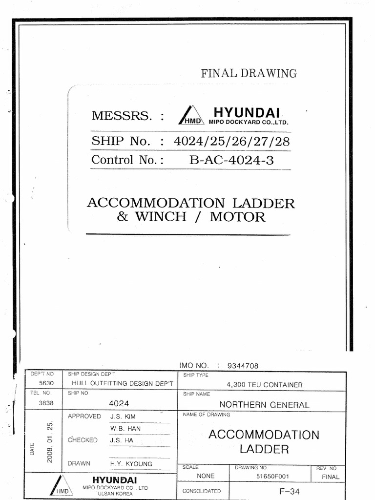 Accommodation Ladder | PDF