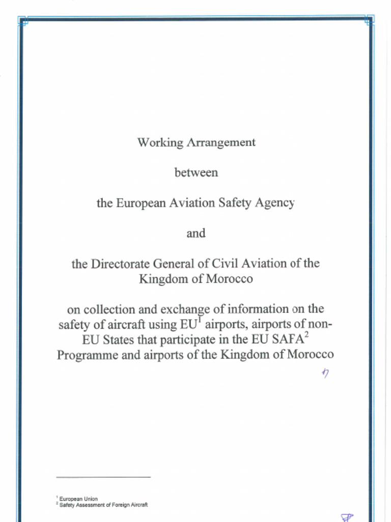 Wa Morocco Easa | PDF