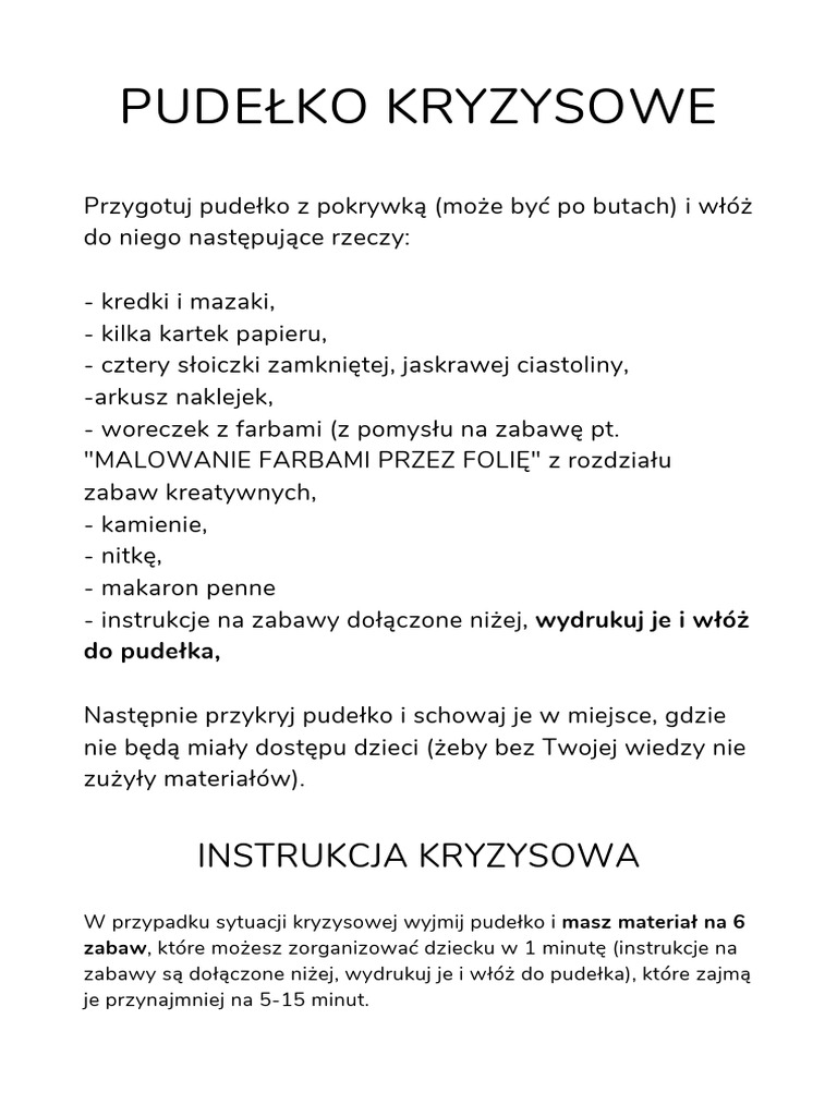 PUDELKO KRYZYSOWE Naapz6 | PDF