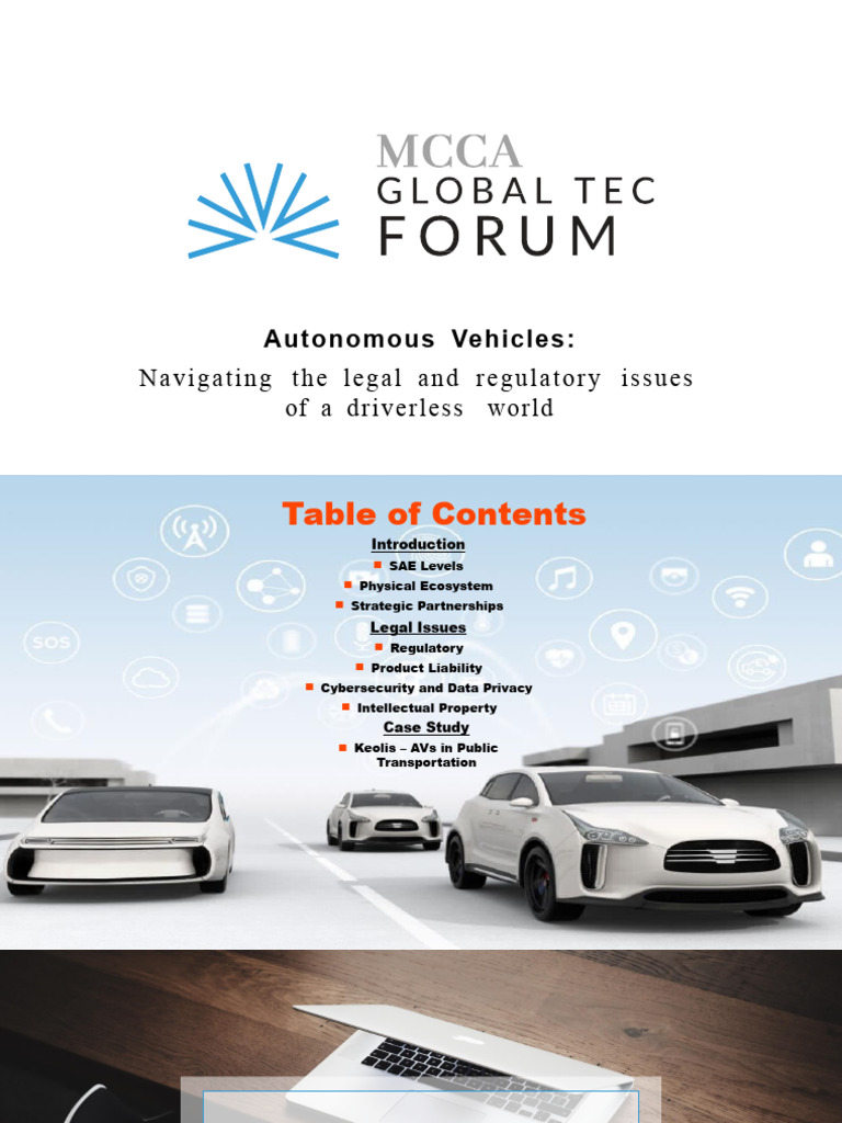 Legal Issues in Autonomous Vehicles | PDF | Trade Secret | National ...